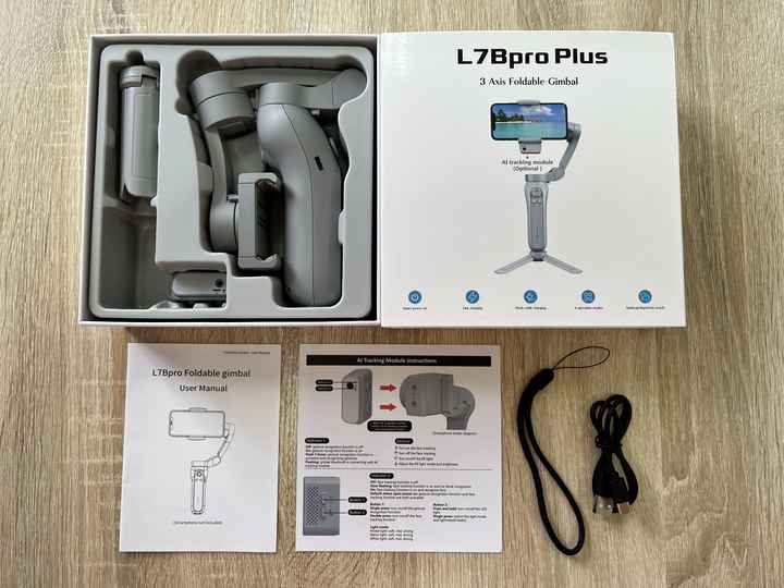 L7bpro Plus 3 Axis Handheld Gimbal Stabilizers for Mobile