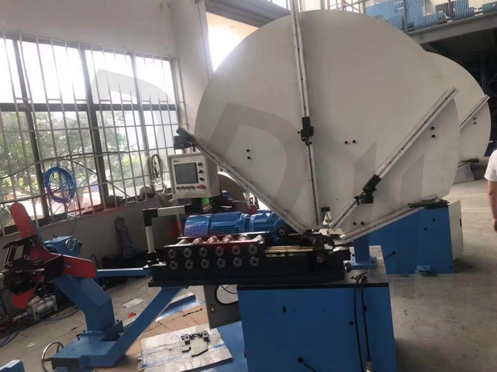 2024 DDM Helix Tubeforme Spiral Tubeformer 1602 1500 Spiro Air Tube ...