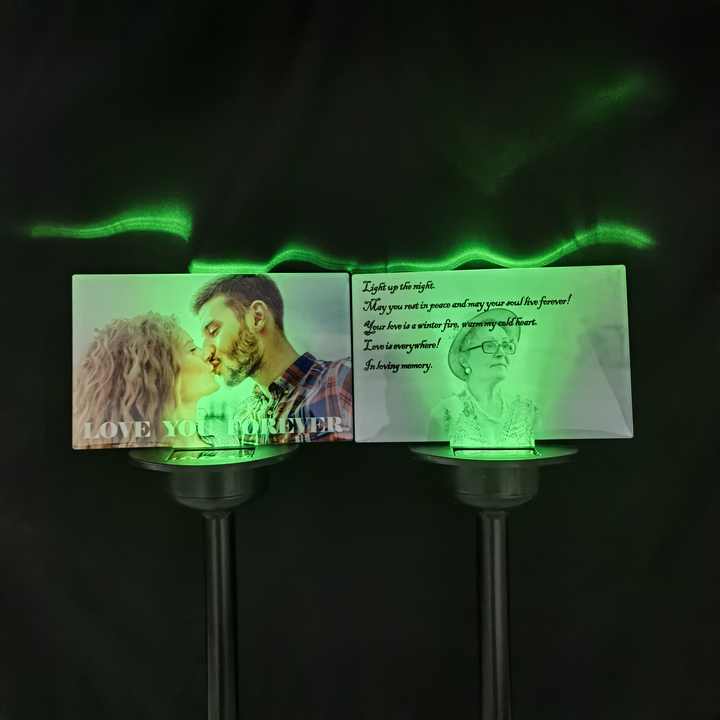 Orisub Sublimation Solar Lights - Perfect for Garden Decor