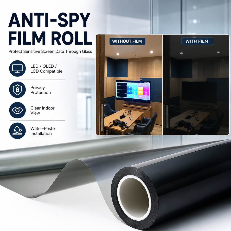 Professional Nano Cloaking Film for Office Meeting Room Glass Privacy ...
