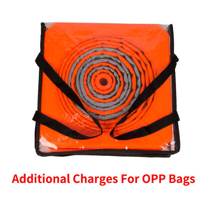 12-Inch Collapsible LED Light Traffic Cone with Pop Reflective Tape ...