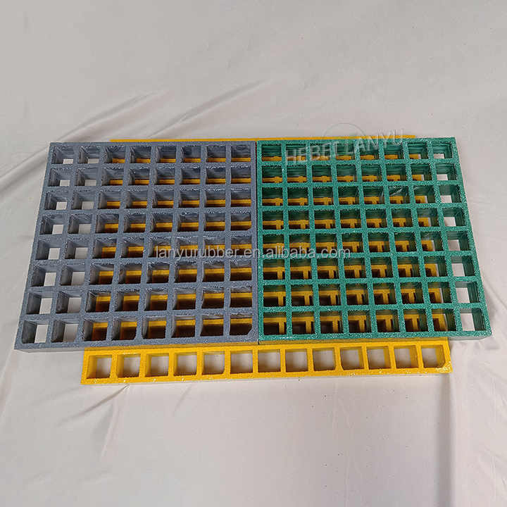 Lightweight Thickness 38mm FRP Grating for Catwalks Trench Covers and ...
