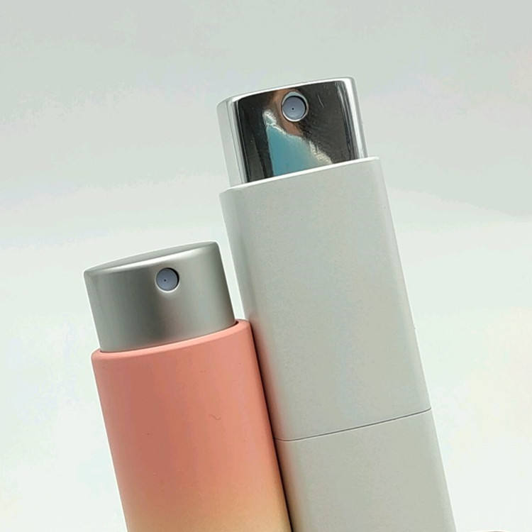 High quality Customized Logo Aluminum Twist Perfume Atomizer Spray ...
