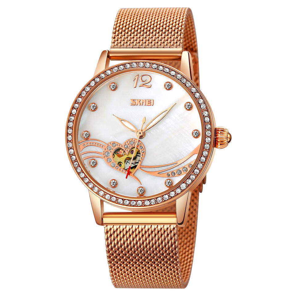 SKMEI 9255 OEM Ladies Mechanical Watch - Elegant & Durable