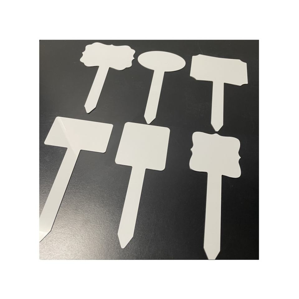 Custom Shape Size Sublimation Garden Stakes - Aluminum