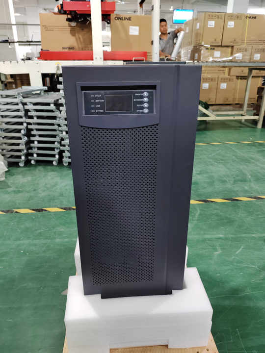 High Efficiency 10KVA 8000W Online UPS LCD Single Phase Zero Transfer ...
