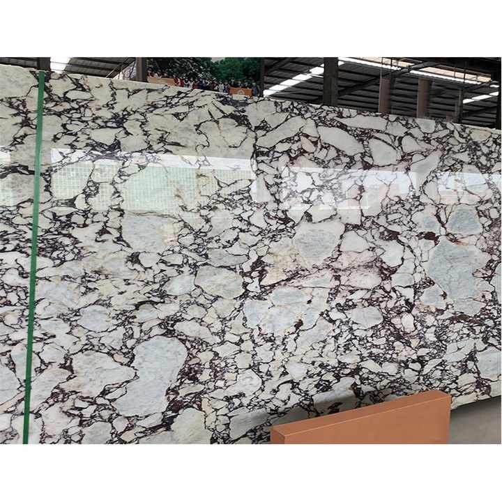 Italian Calacatta Violet Luxury Marble Slab Kitchen Countertop Elegant ...