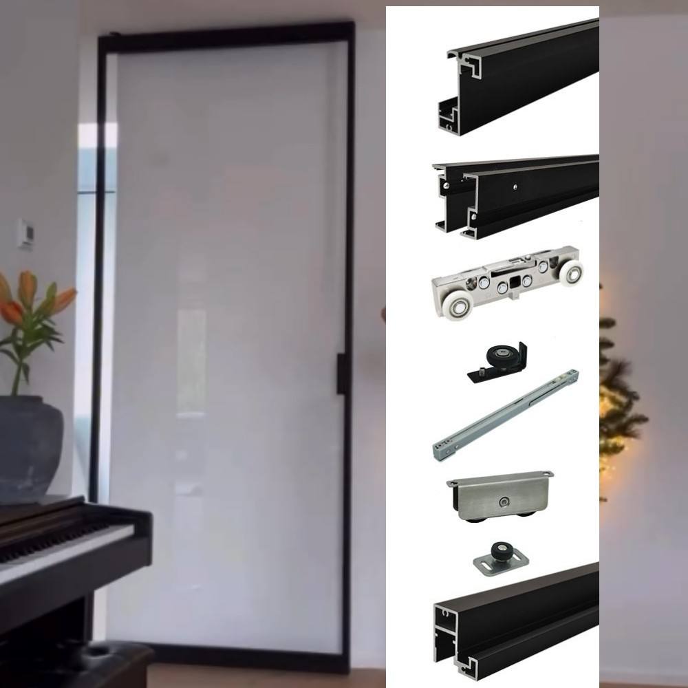 Magic Sliding Door - Hidden Track Modern Design