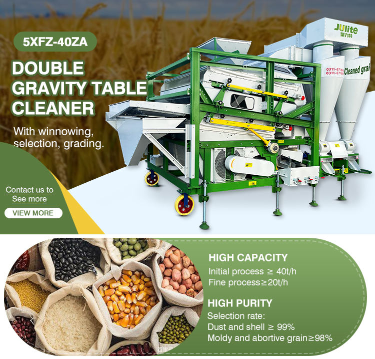 High Performance Separating Grains Sesame Cleaning Processing Machine ...