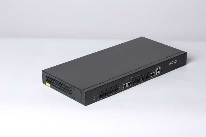 Hioso EPON OLT - Efficient FTTH Solutions for 1:64 Splitter Ratio