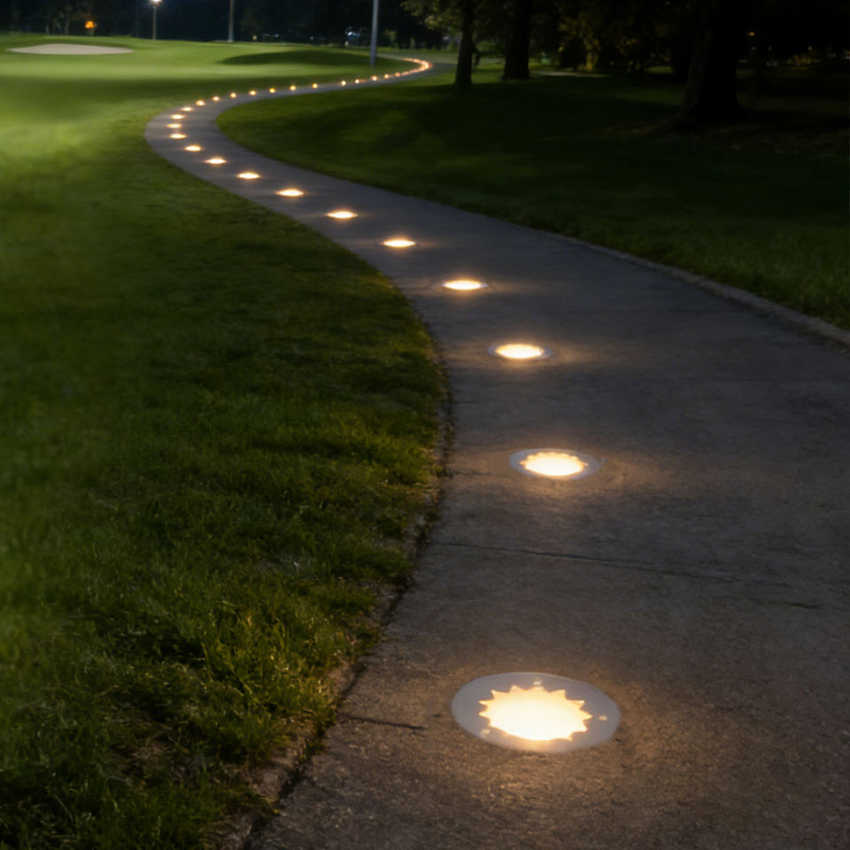 IP68 LED Underground Road Deck Stair Lights for Outdoor Stainless Steel ...