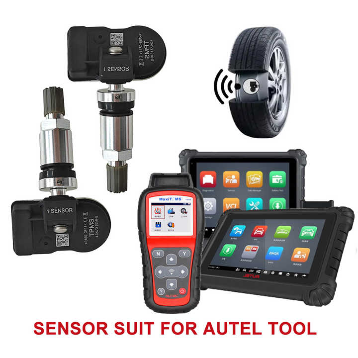 Universal Tpms Valves Sensor 1 for Aut l Tool Car 433mhz+315mhz ...