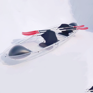 Clear Acrylic Boats - Transparent Kayaks for 2-10 Passengers