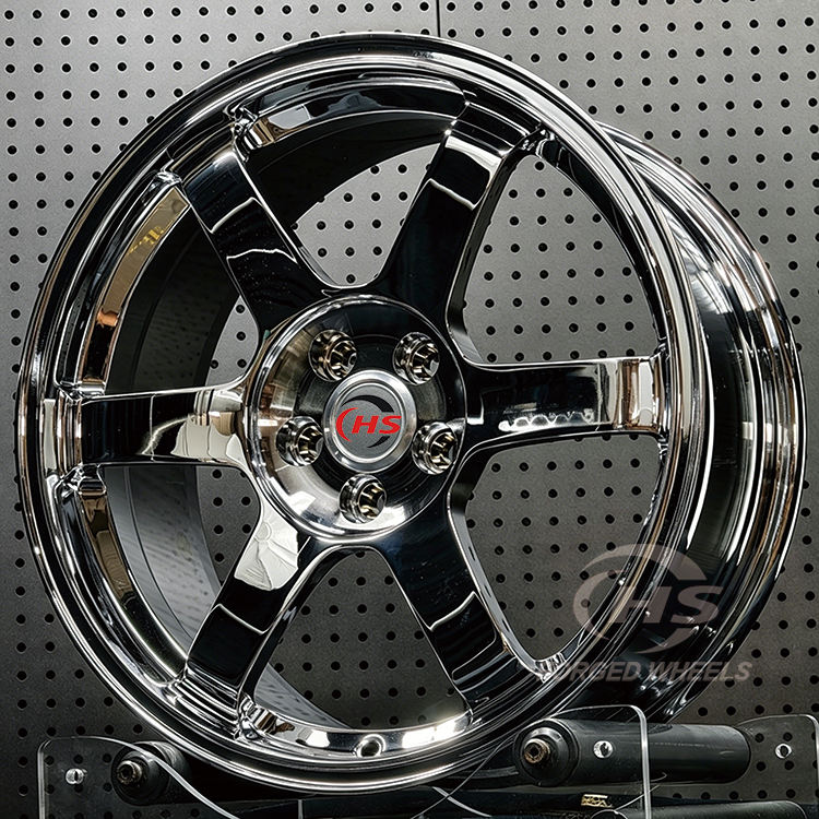Chrome Forged Wheels for JDM Toyota GR Supra GT86 Honda Civic Type R ...