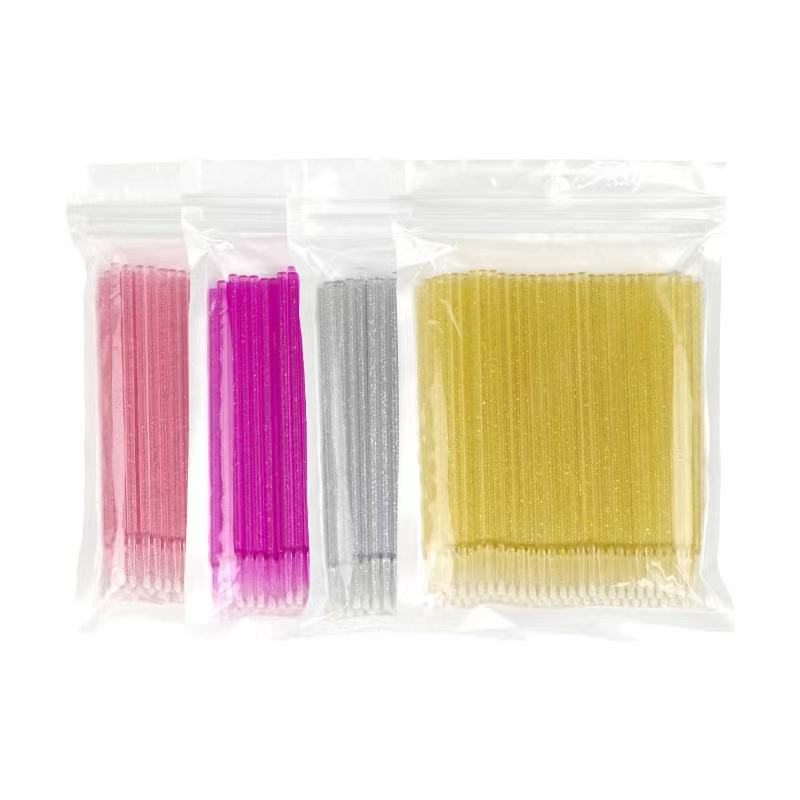 100pcs Wholesale ultra Soft Microfiber Cleaning Brush Eyelash Extension ...