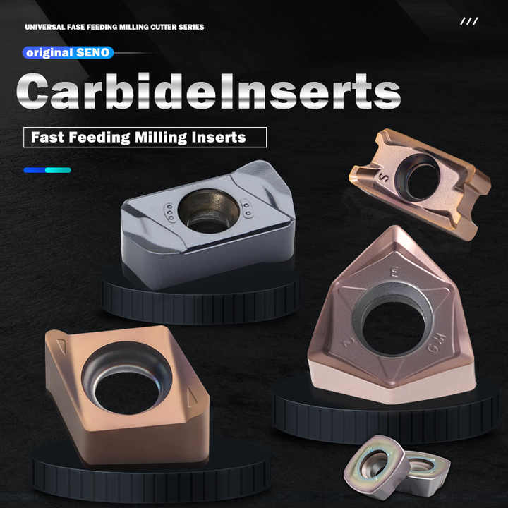 Seno Milling Tool Hexagon Carbide Indexable Turning Inserts Carbide ...