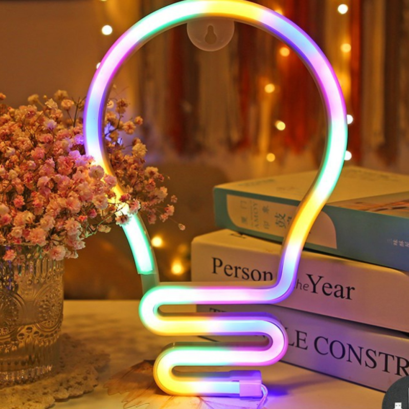 3xaa Battery Neon Shape Light For Led Extraterrestrial Intelligence Dc ...