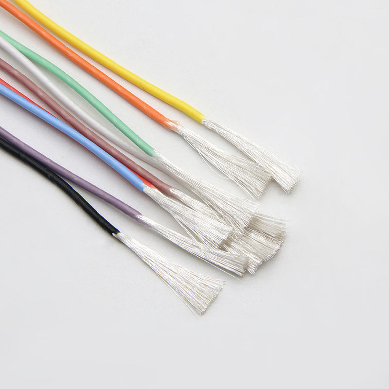 AFR250 Tetrafluoro Film Wrapped Silver-plated High Temperature Wire 0.08mm Soft Aviation Line ...