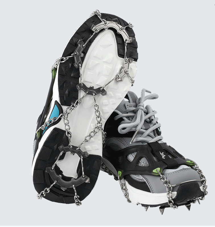MicroSpikes Ice Cleats Footwear Traction Ice-Snow Spikes More Than 8 ...