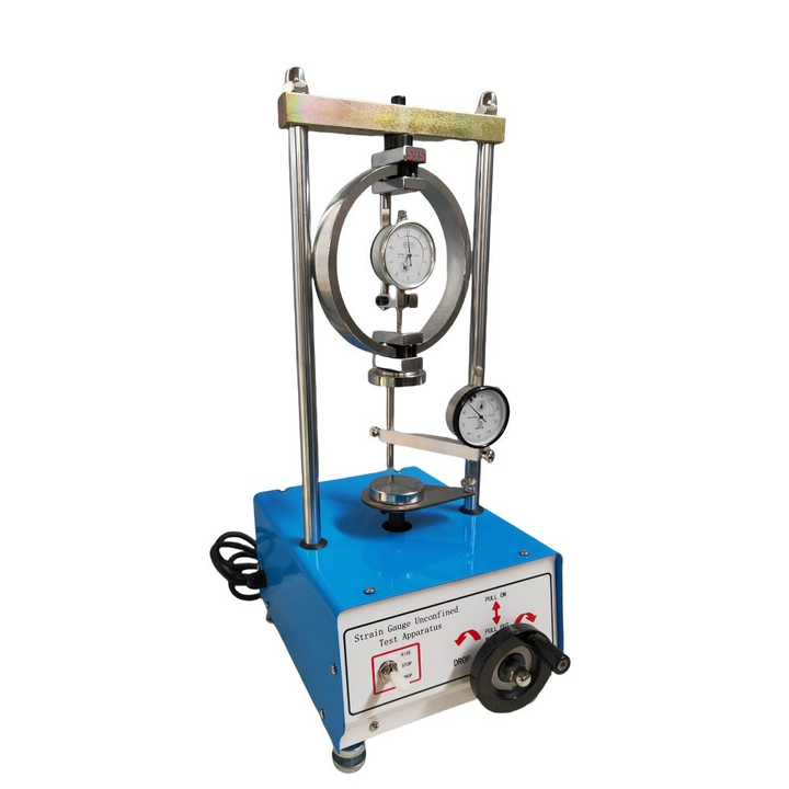 Strain Unconfined Compression Test Apparatus for Soil Sample Strength ...