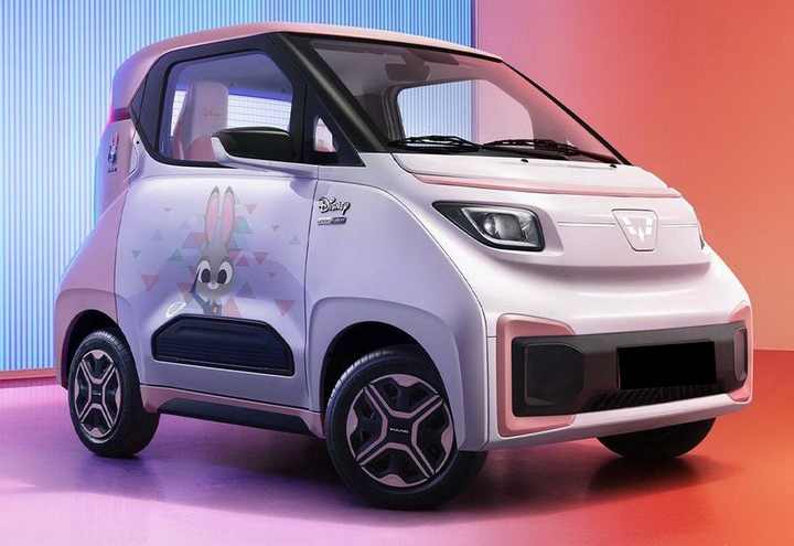 Chinese 2 Seater Electric Micro 2 Seats Mini Car WULING NanoEV 2 Seat ...