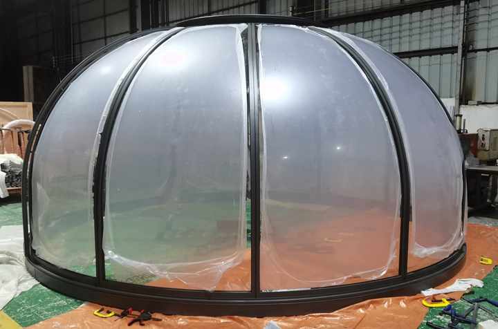 6 Super Large Spherical Transparent Glass Reception Bubble Dome