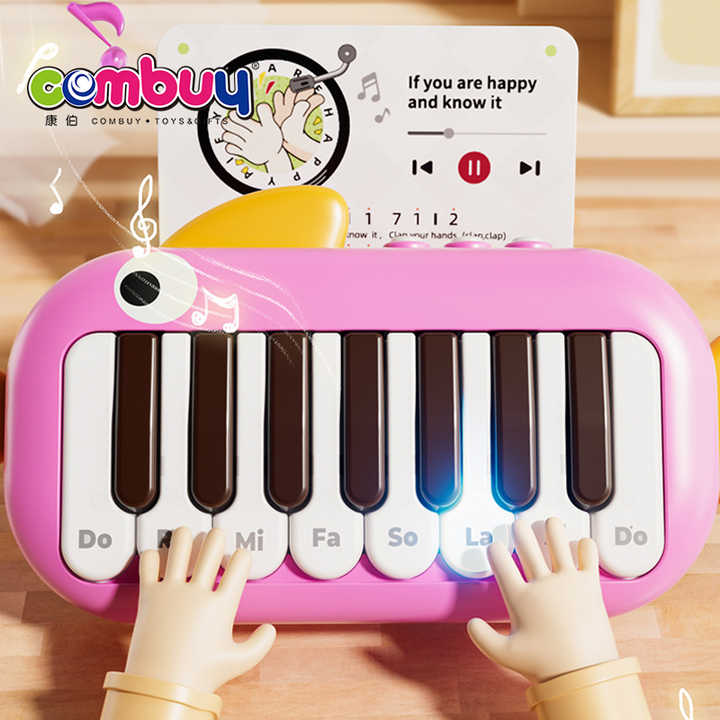 Cute Fish Music Instrument Kids Playing Little Electronic Piano Toy ...