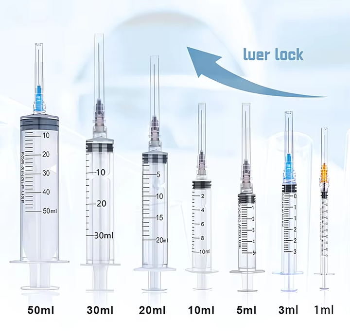 Disposable Veterinary Instrument Medical Syringe 1ml 0.5ml 2ml 3ml 5ml ...