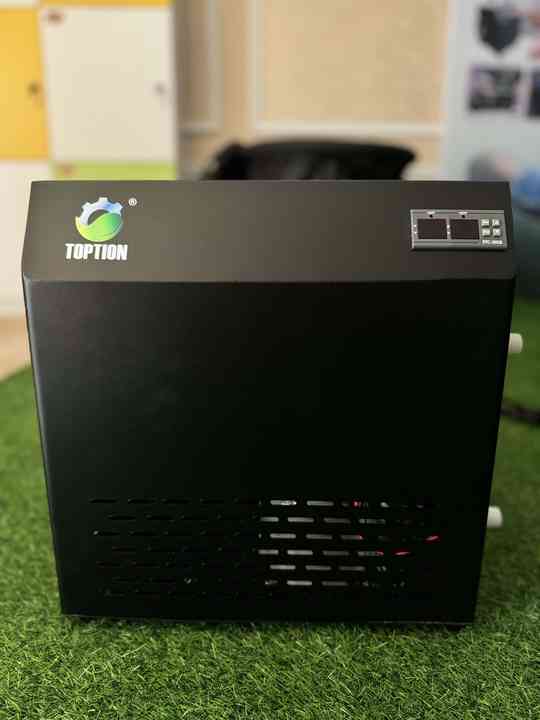 TOPTION 220V Ice Bath pemulihan air Chiller dengan pompa kompresor ...