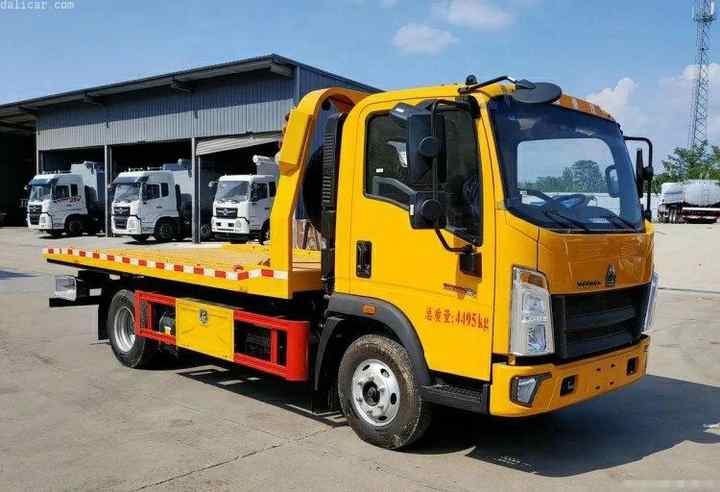 FAW Wrecker Truck 10 Ton Optional Hydraulic Knuckle Boom Crane Rollback ...