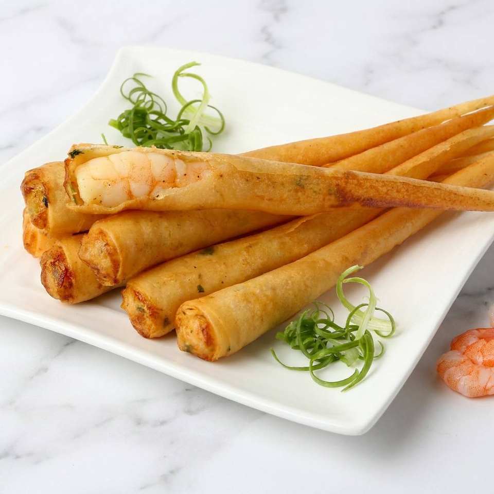 Frozen Crispy Shrimp Spring Rolls IQF Ready to Fry Bulk Wholesale ...