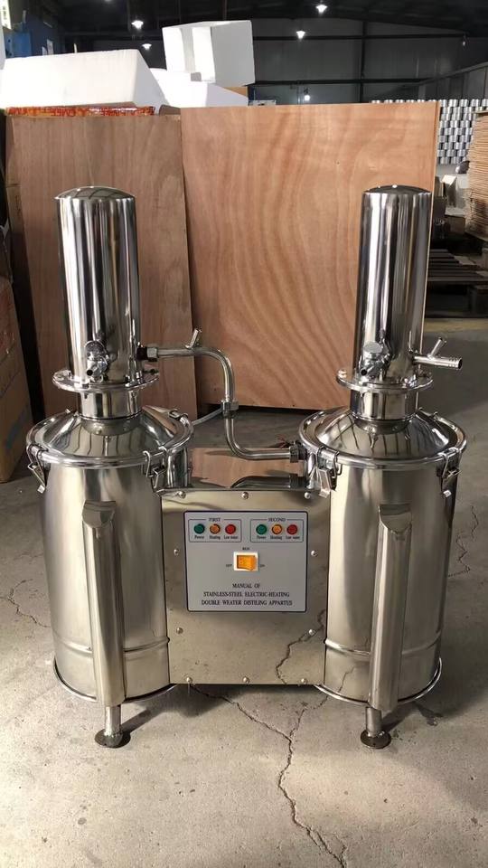 Stainless Steel Double Water Distiller - 1 Year Warranty