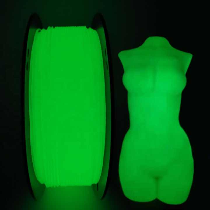 CREAT3D Factory Wholesale High Quality Glow PLA Filament 1.75mm 1kg ...