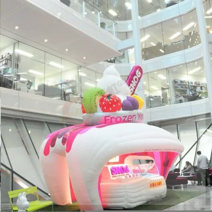 Pop up Inflatable Ice Cream Kiosk - Perfect for Advertising