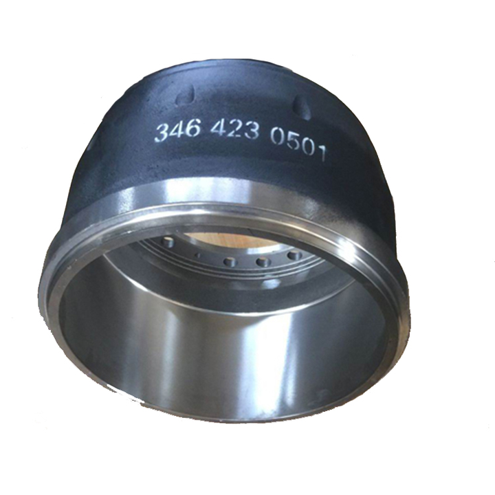Truck Spare Parts Truck Brake Drum 3464230501 For Mercedes-Ben AXOR ...