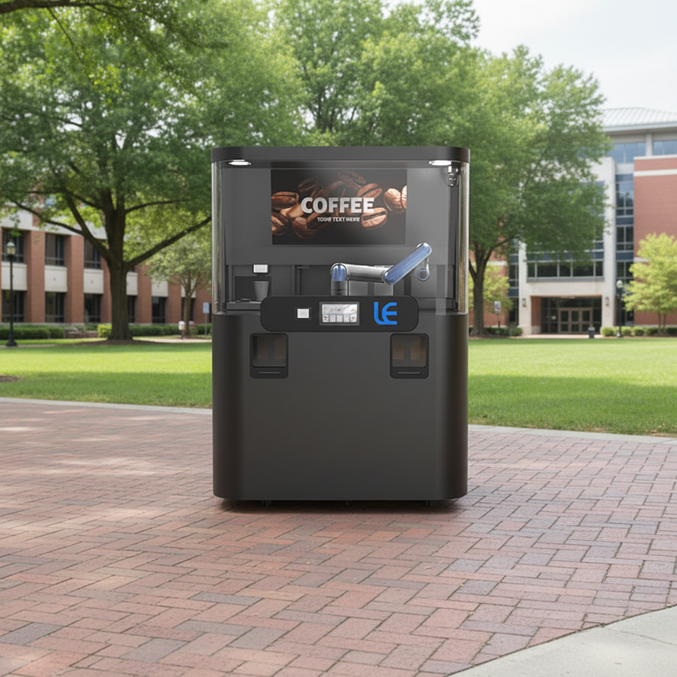Automatic Freshly Ground Smart QR Code Espresso Commercial Beverage ...