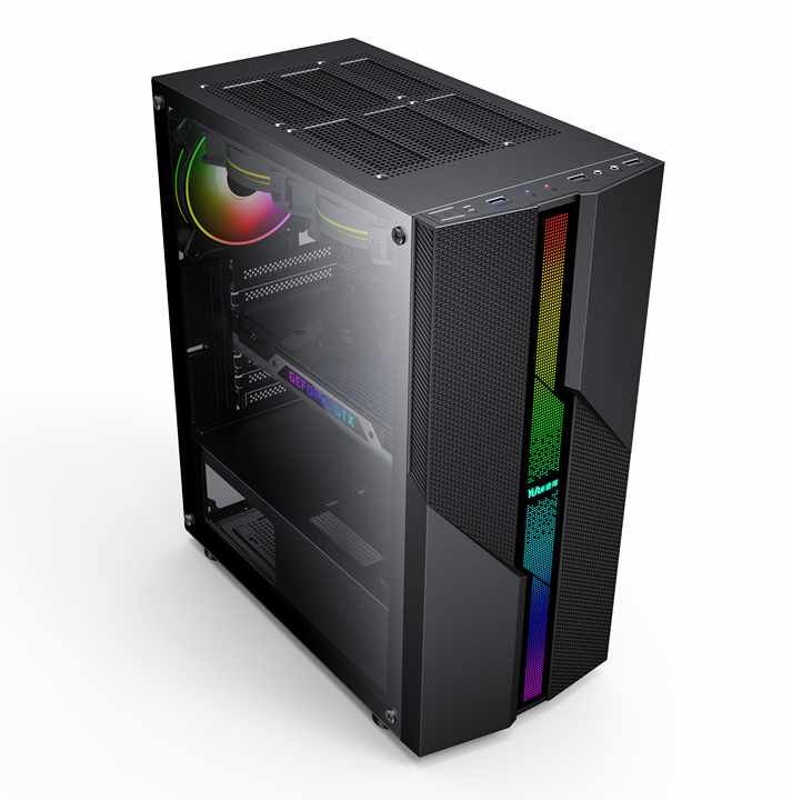 SAMA ARGB Strip Pc case Computer OEM Customized Gaming Computer case ...