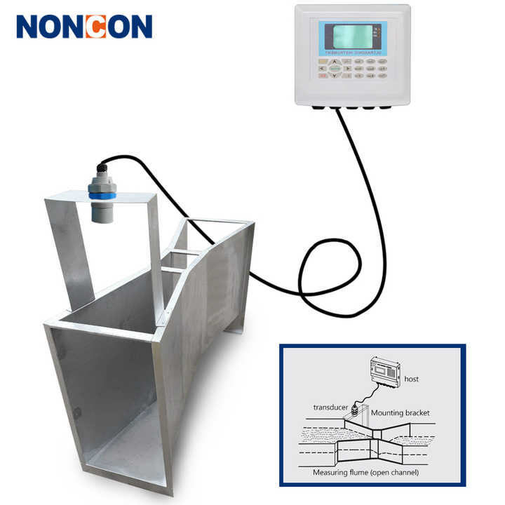 RS485 River Flow Meter Parshall Flum Open Channel Flow Meter Ultrasonic Flowmeter| Alibaba.com