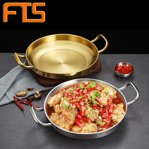 FTS Kimchi Noodle Pots Cookware with Lid Cooker Kitchen Soup Non Stick ...