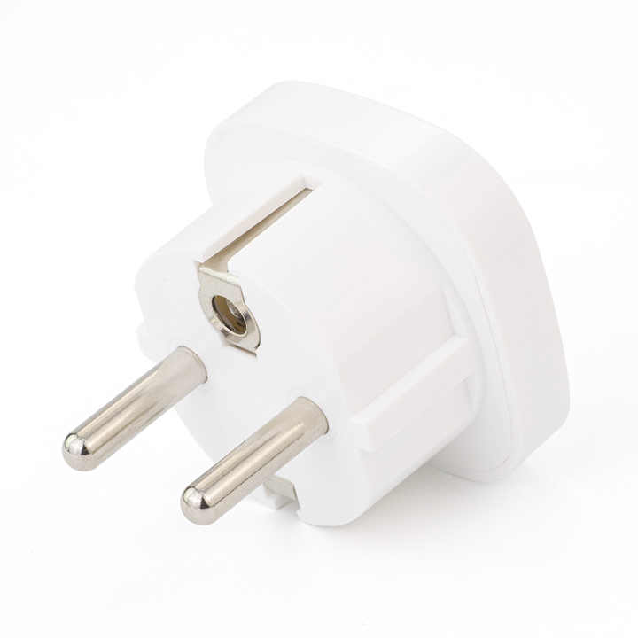 US & China to Schuko Type F Grounded Plug Converter Adapter 10A for ...