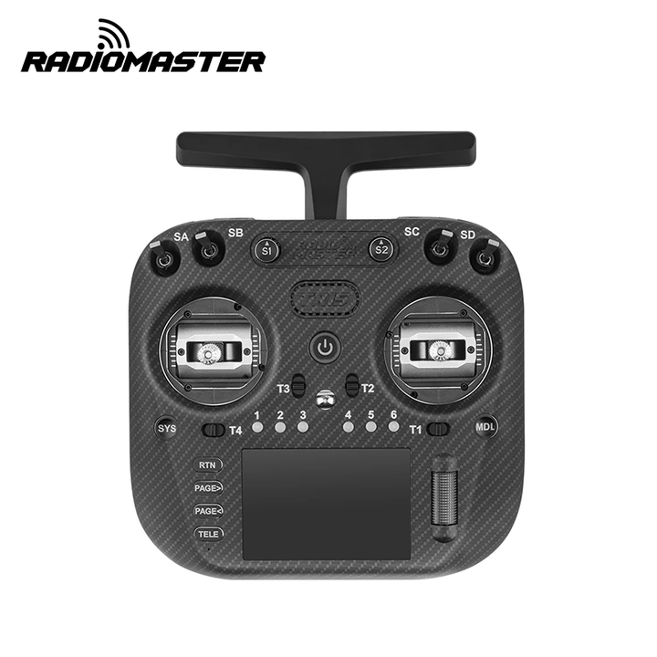 RadioMaster TX15 Max FPV Aircraft Remote Controller with AG02 Hall Effect Stick ELRS Remote ...