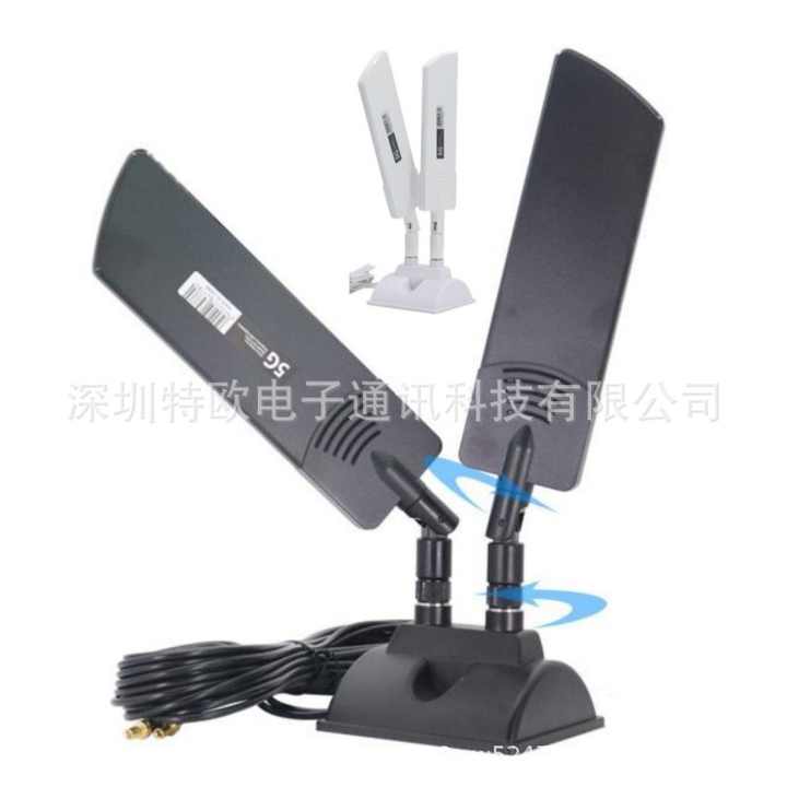 Dual Antenna 5G CPE Pro Router with 42DBI Dual Band Amplifier External ...