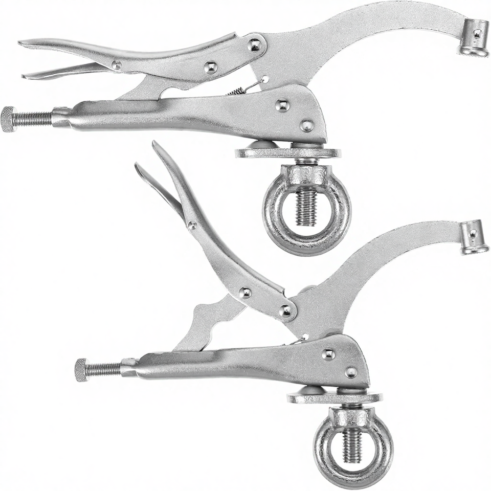 2 Pack 9inch Drill Press Locking Clamp 1045 Steel & Titanium Non ...
