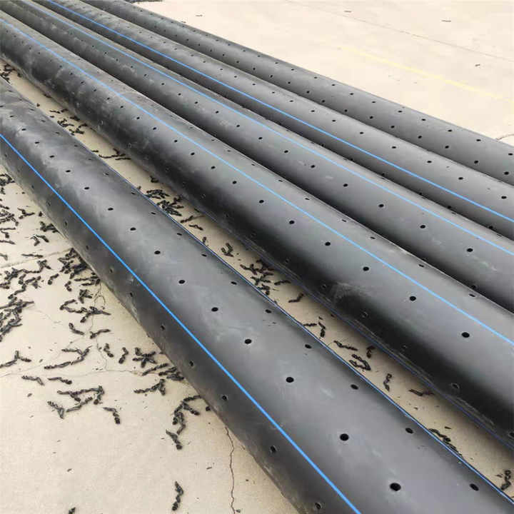 PE 100 HDPE Perforated Pipe for Efficient Waste Water Irrigation
