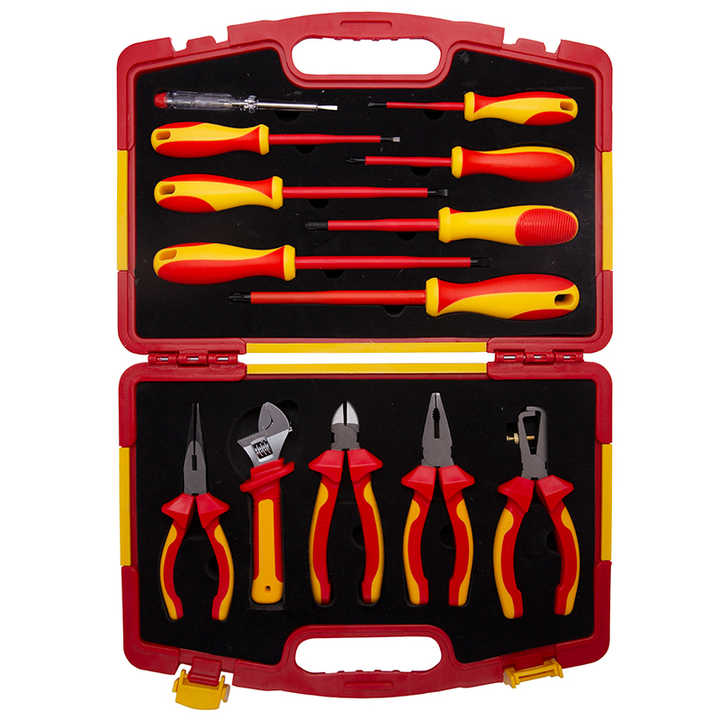 WEDO VDE Insulated Hand Tools Set-13pcs with Electric Wrench