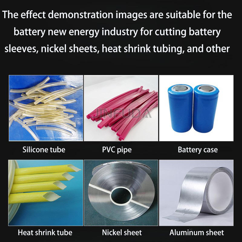 Microcomputer Automatic Tube Cutting Machine for PVC Silicone and Heat ...