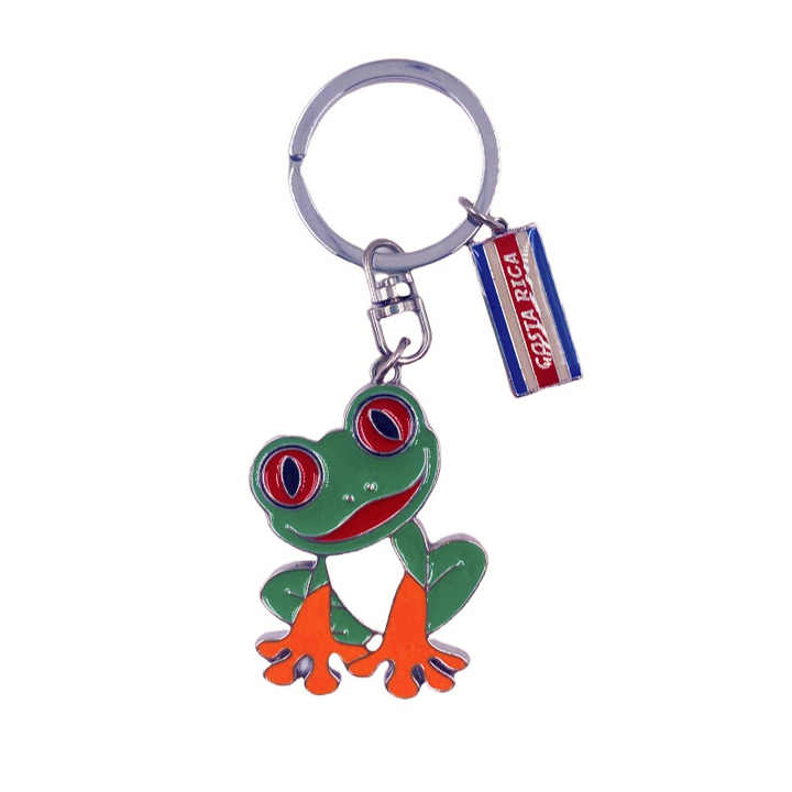 Factory design Custom Costa Rican Frog tourism souvenir 3D metal ...