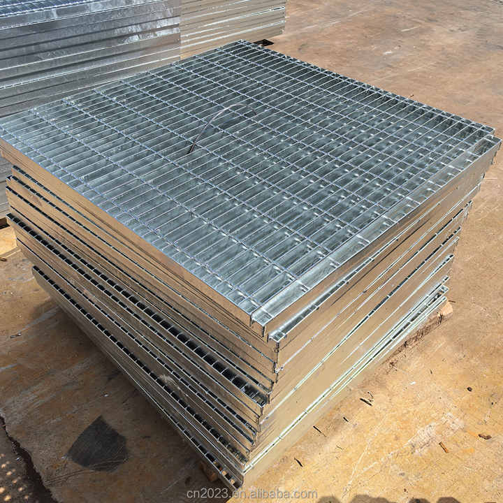Canada Hot Dip Galvanized Grating Floor Steel bar Grating Platform ...