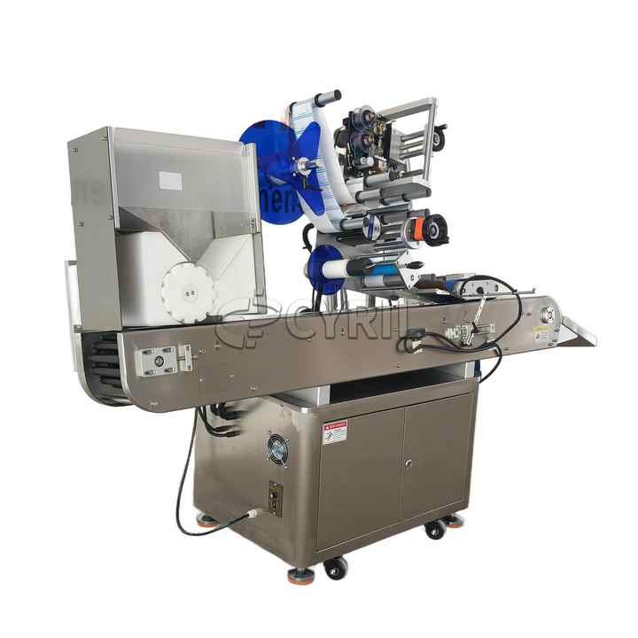 Fully Automatic Electric Horizontal Self-Adhesive Labeling and Coding Machine for Round Bottles ...