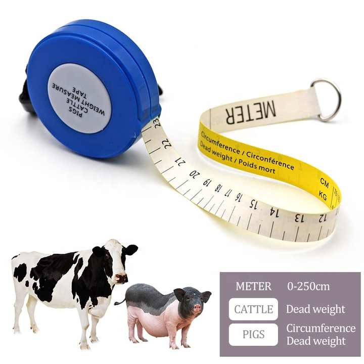 Cattle Goat Pig Body Weight Measure Tape - Vet Tools